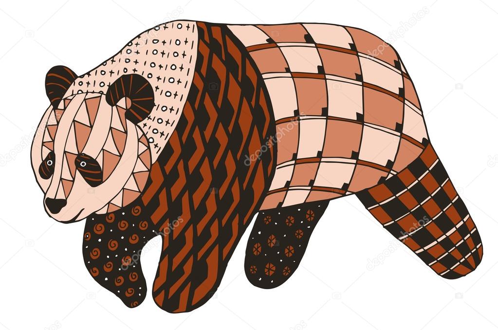Zentangle Panda