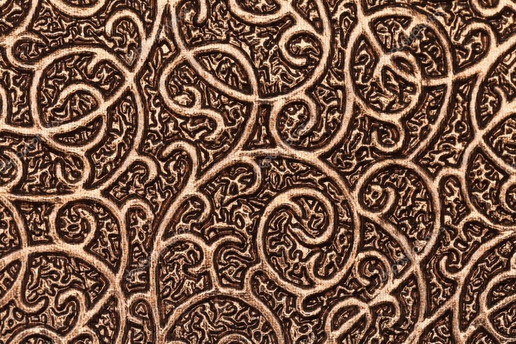 Gold plated metallic textured background with patterns. ⬇ Stock Photo ...