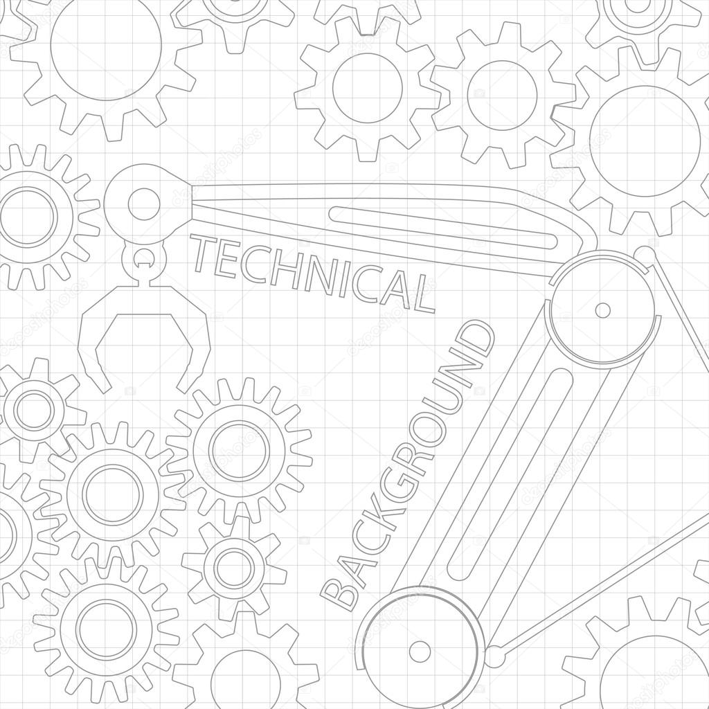 Abstract technical background. Stock Vector Image by ©dr1proekt.gmail ...