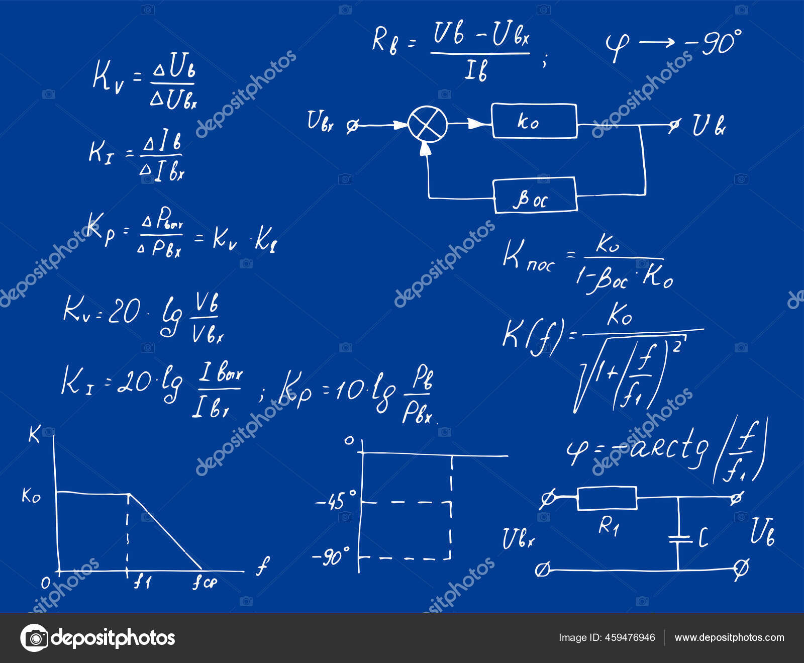 Physics Electronic Engineering Mathematics Equation Calculations ...