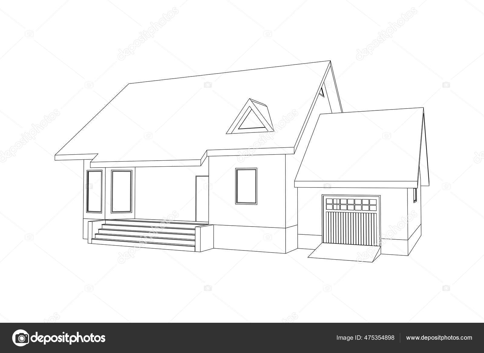 Hus Svart Og Hvit Tegning Nyheiter, Familie | Gjer Gammal Skule Om Til
