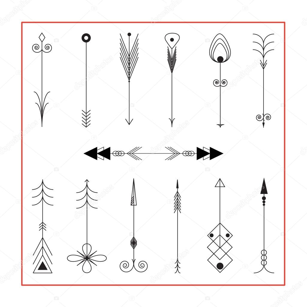 Vintage Arrow Clip Art