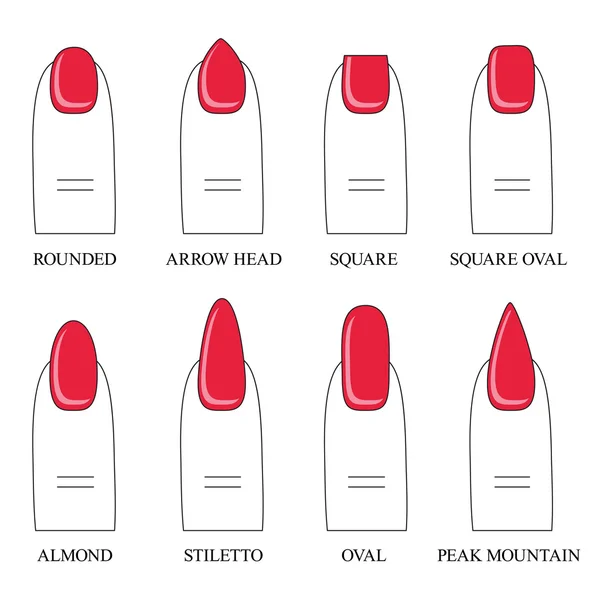 100,000 Nail shapes Vector Images | Depositphotos