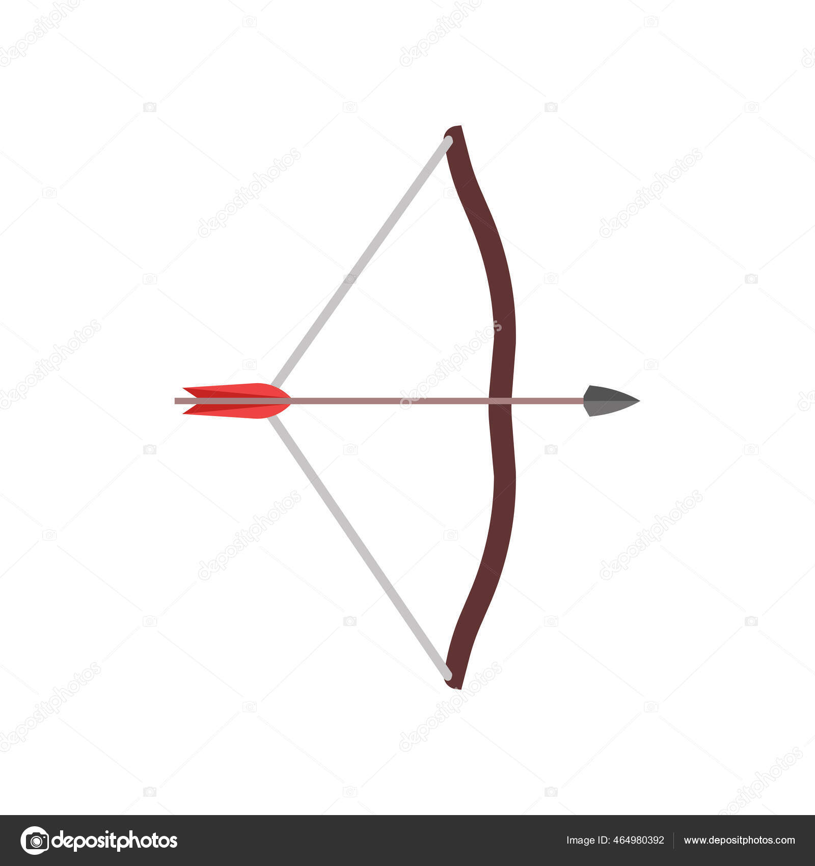 Ancient Indian Bow And Arrow
