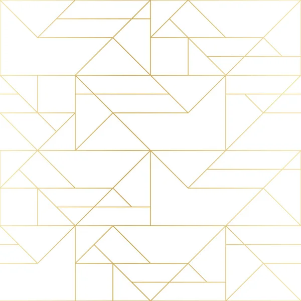 Golden Texture Seamless Geometric Pattern Golden Background Vector Seamless Pattern Stock Vector ...