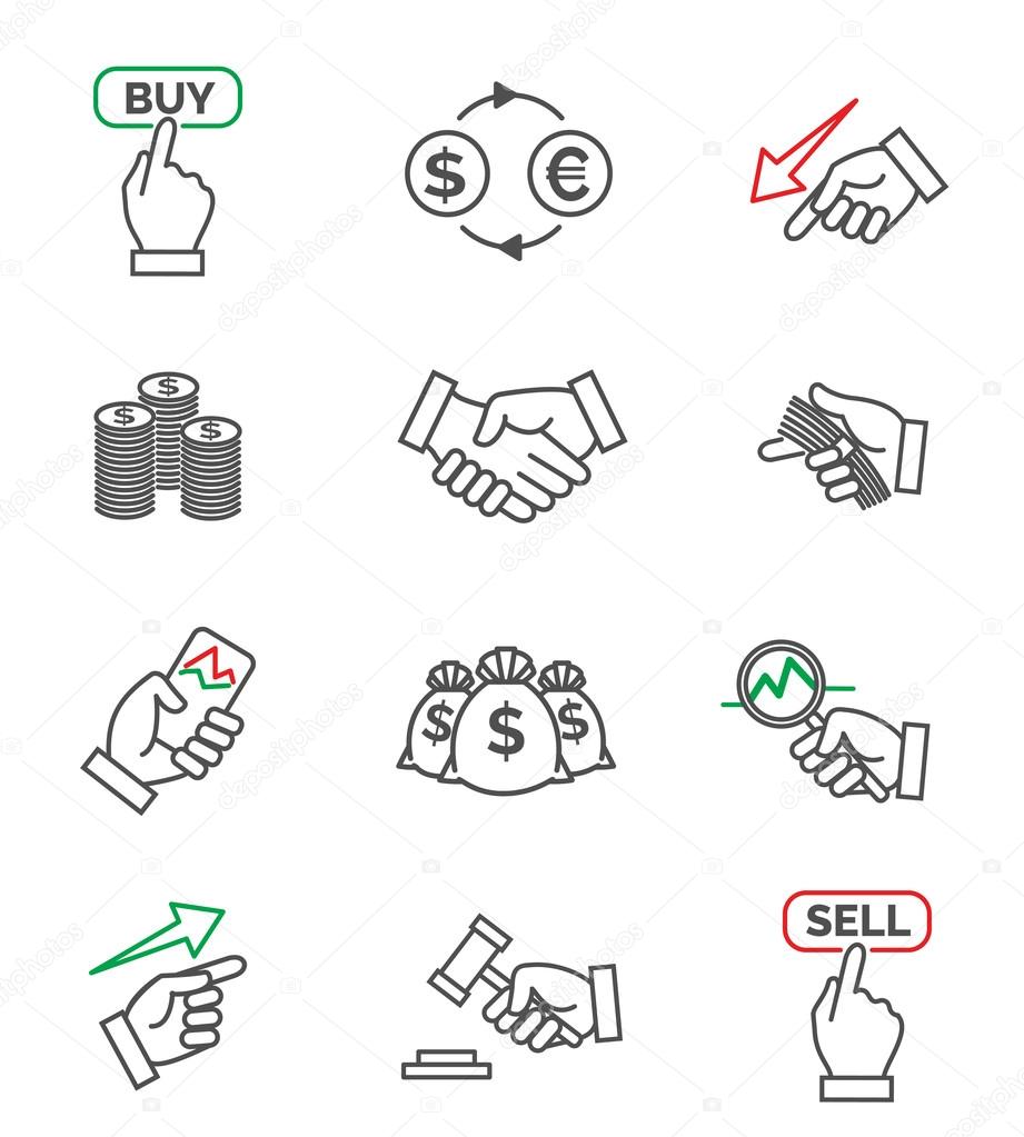 Stock line icons Stock Vector by ©vectortatu 111417954