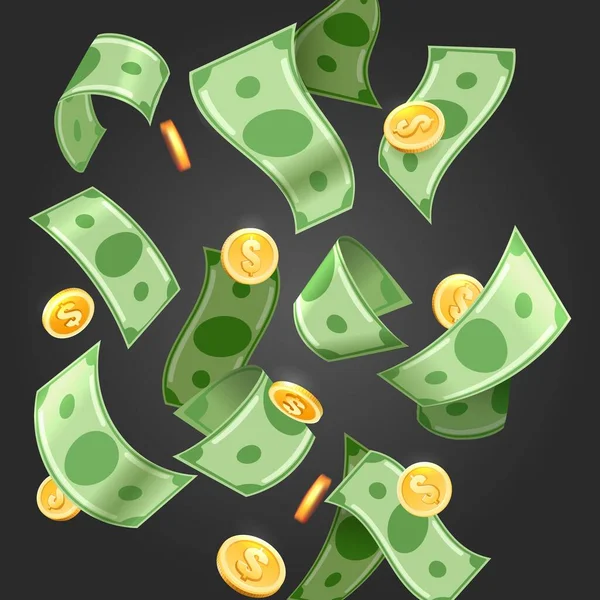 Dollar falling Vector Art Stock Images | Depositphotos