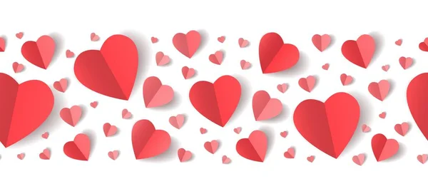 Paper folded hearts background Stock Vector by ©vectortatu 478265710