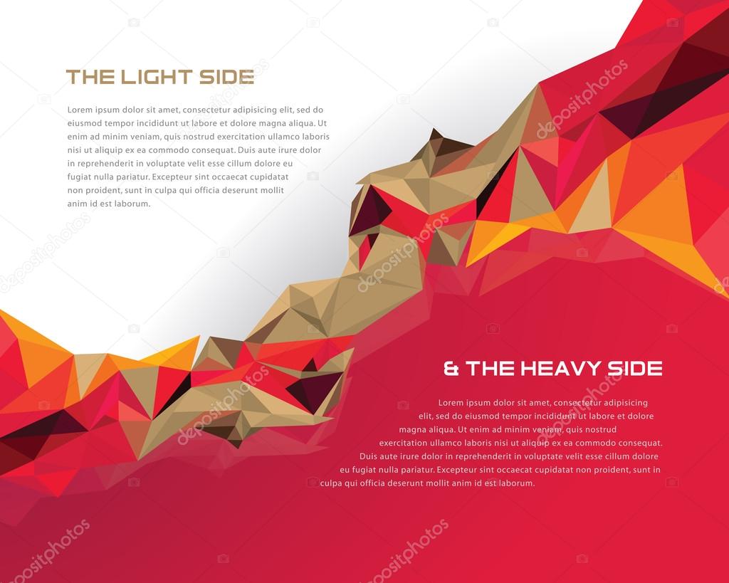 Prism design template — Stock Vector © b14ckminus #104569390