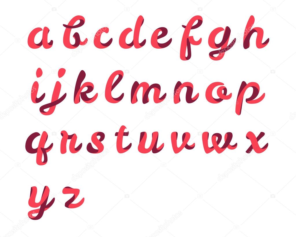 Red ribbon script font Stock Vector Image by ©b14ckminus #104570098 Red ribbon script font Stock Vector Image by ©b14ckminus #104570098