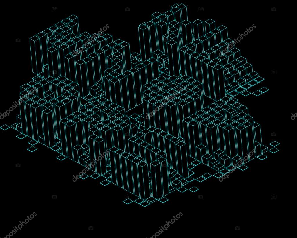 3D block Font Stock Vector Image by ©b14ckminus #106074696