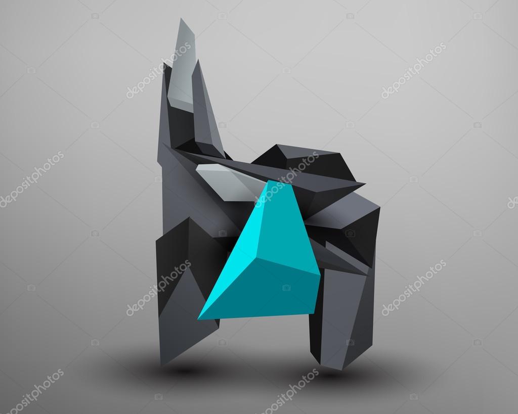 3D Prism Font Stock Vector by ©b14ckminus 106074916