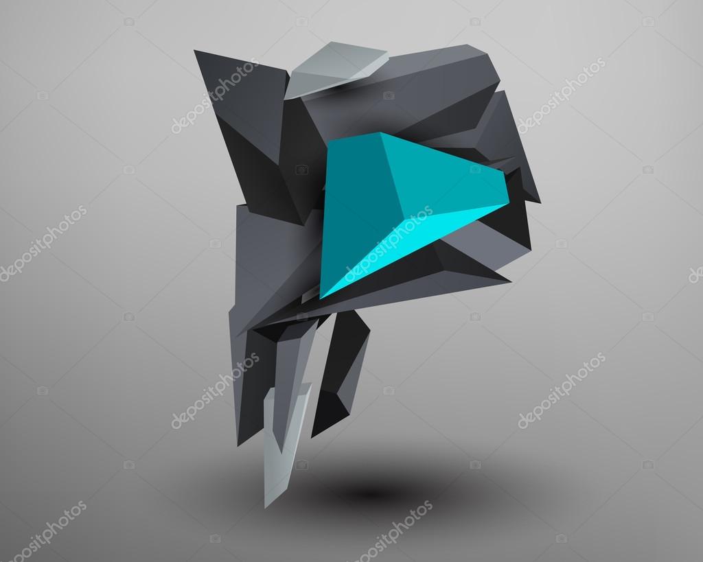 3D Prism Font Stock Vector by ©b14ckminus 106075138