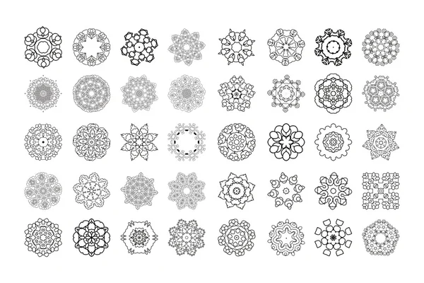 Circle vector ornament frame. — Stock Photo © lesichkalll27.gmail.com ...