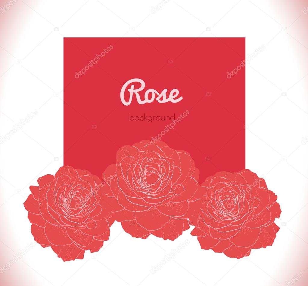 Red roses background Stock Vector Image by ©lesichkalll27.gmail.com ...