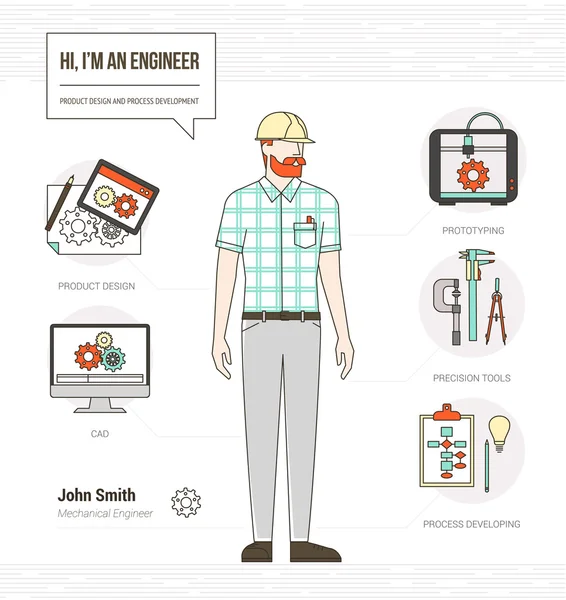 Mechanical engineer Vector Art Stock Images | Depositphotos