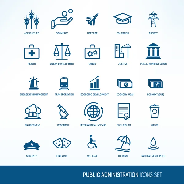Government justice icons Vector Art Stock Images | Depositphotos
