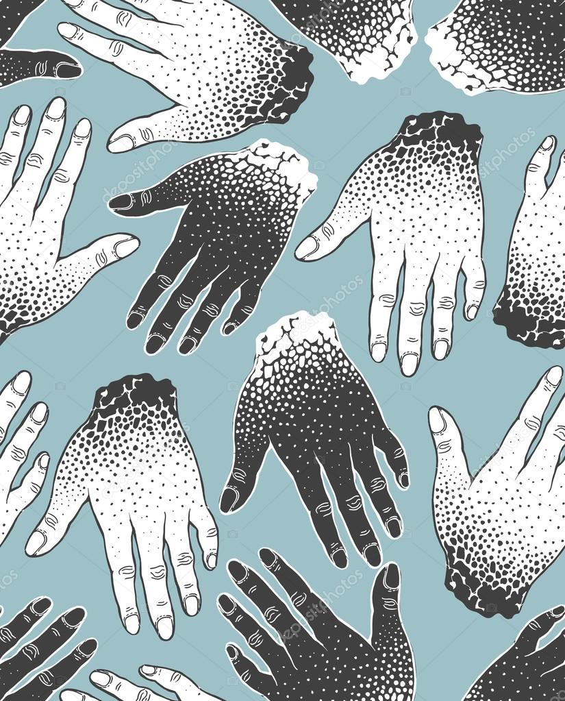 Arms pattern blue background Stock Vector Image by ©mozgovik83.gmail ...