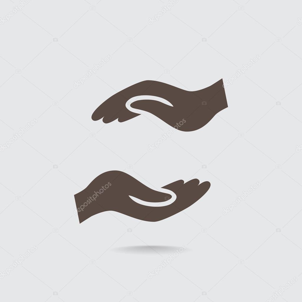 Manos icono símbolo Vector de stock por ©Mr.Webicon 102739112