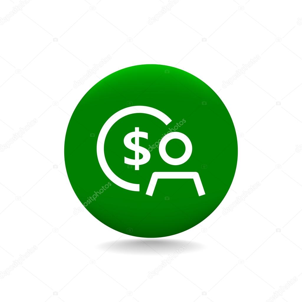 Employee wages icon — Stock Vector © Mr.Webicon #110238702