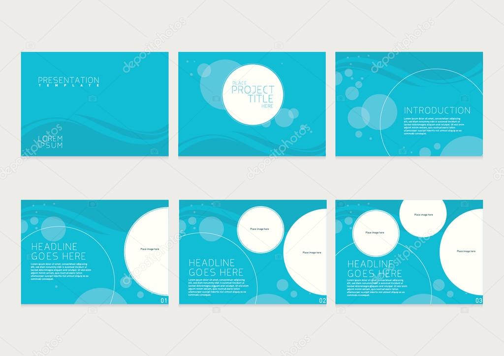 Presentation template layout design Stock Vector by ©jnlyl 101790216