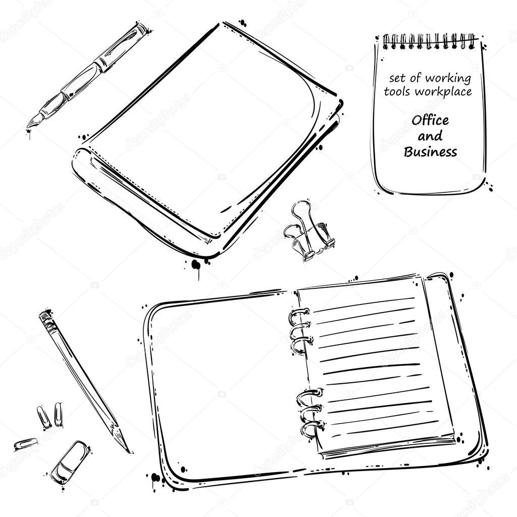 Vector set of tools. Isolate on white background. Stock Vector Image by ...