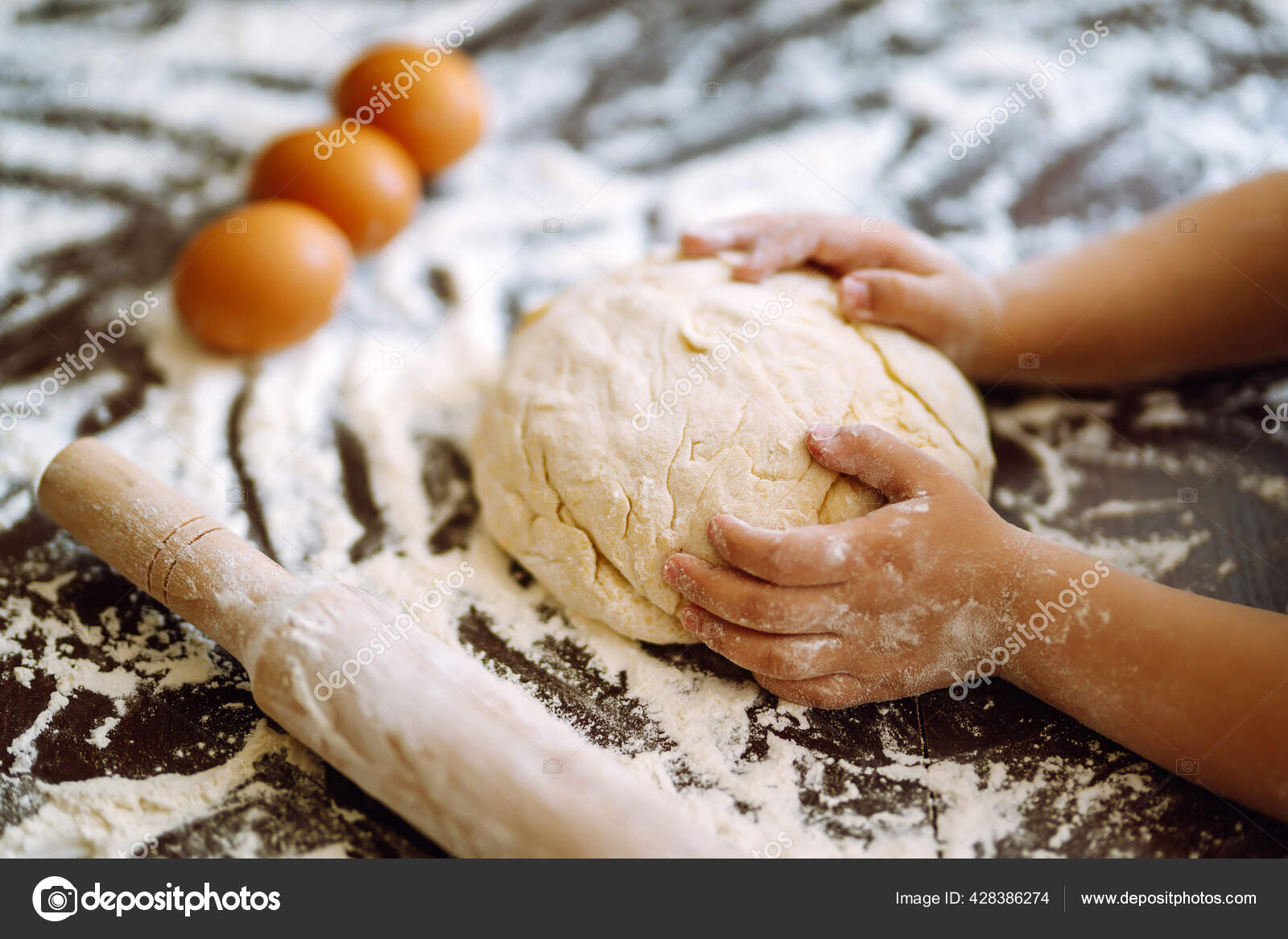 Kids Kneading Dough