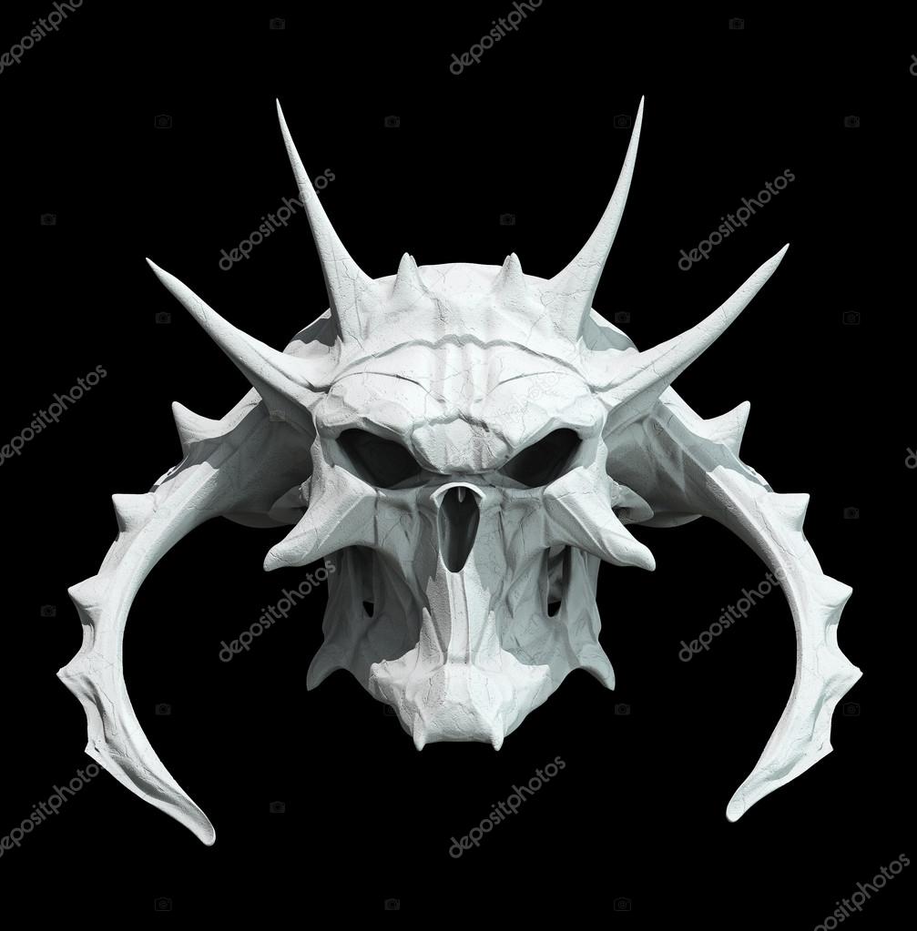 Monster skull design — Stock Photo © Tremess #122392342