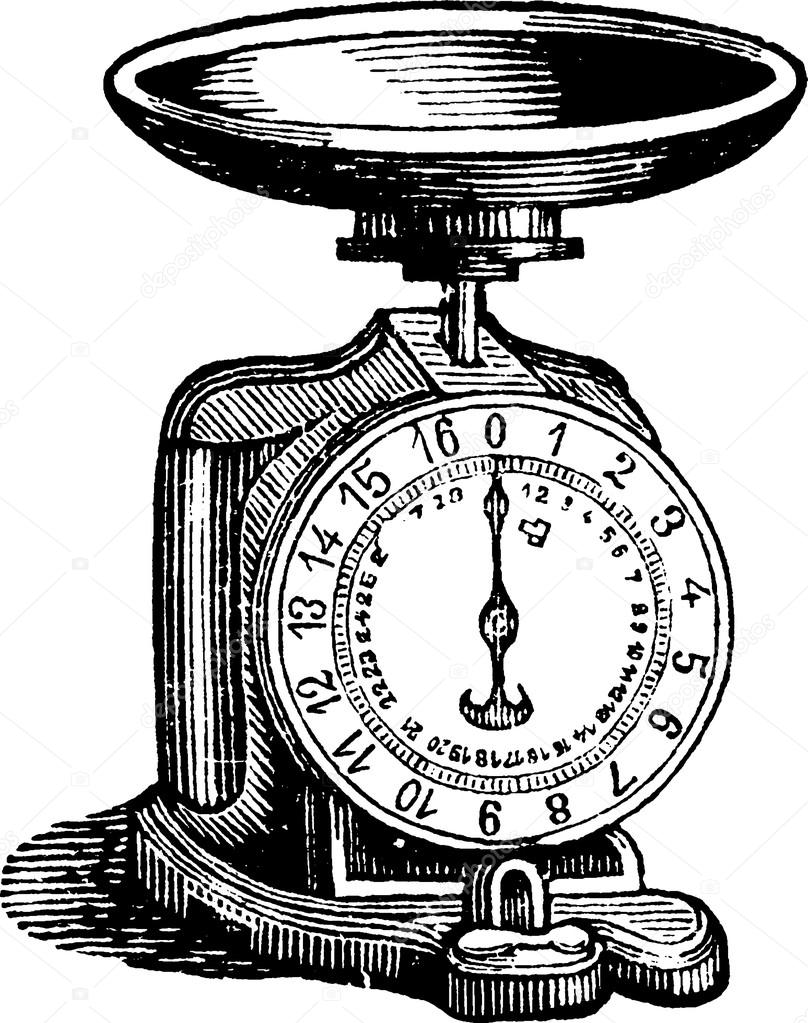Vintage image scales — Stock Photo © unorobus.gmail.com #124638114