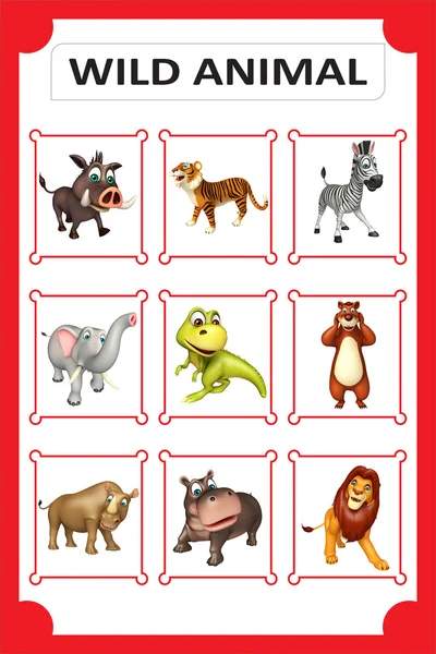 Wild animal chart Stock Photos, Royalty Free Wild animal chart Images ...