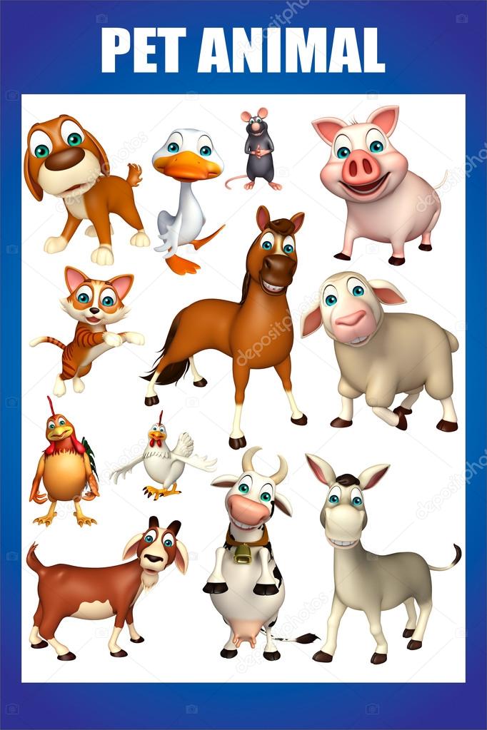 Pet animal chart Stock Illustration by ©visible3dscience #102407730