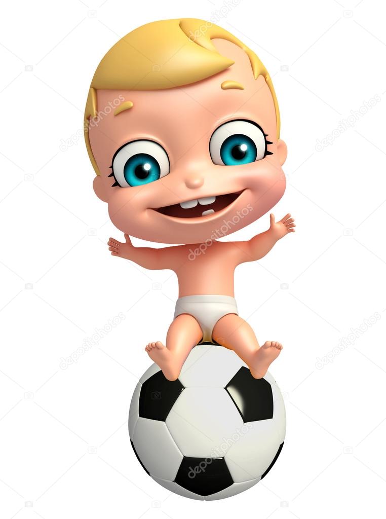Football Baby Clipart