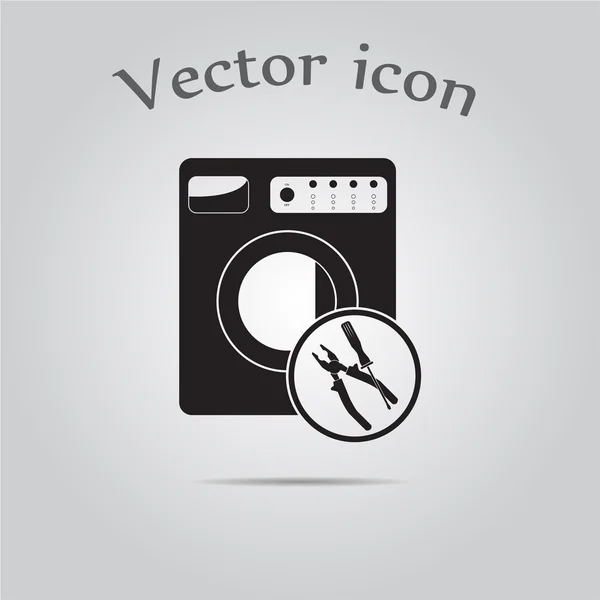 Washing machine flat color vector icon Stock Vector Image by ...