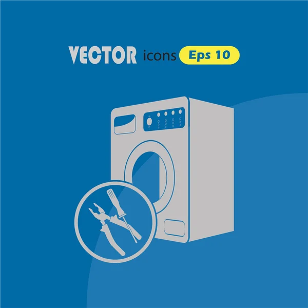 Washing machine installation Vector Art Stock Images | Depositphotos