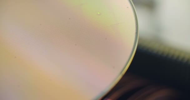 Silicon wafer testing in a semiconductor production facility — Stock ...