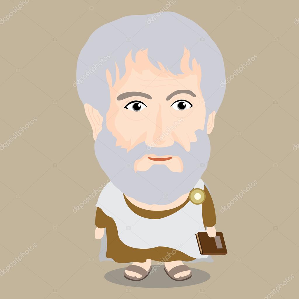 Ilustración vectorial - Aristóteles — Vector de stock © DevIsStudio ...