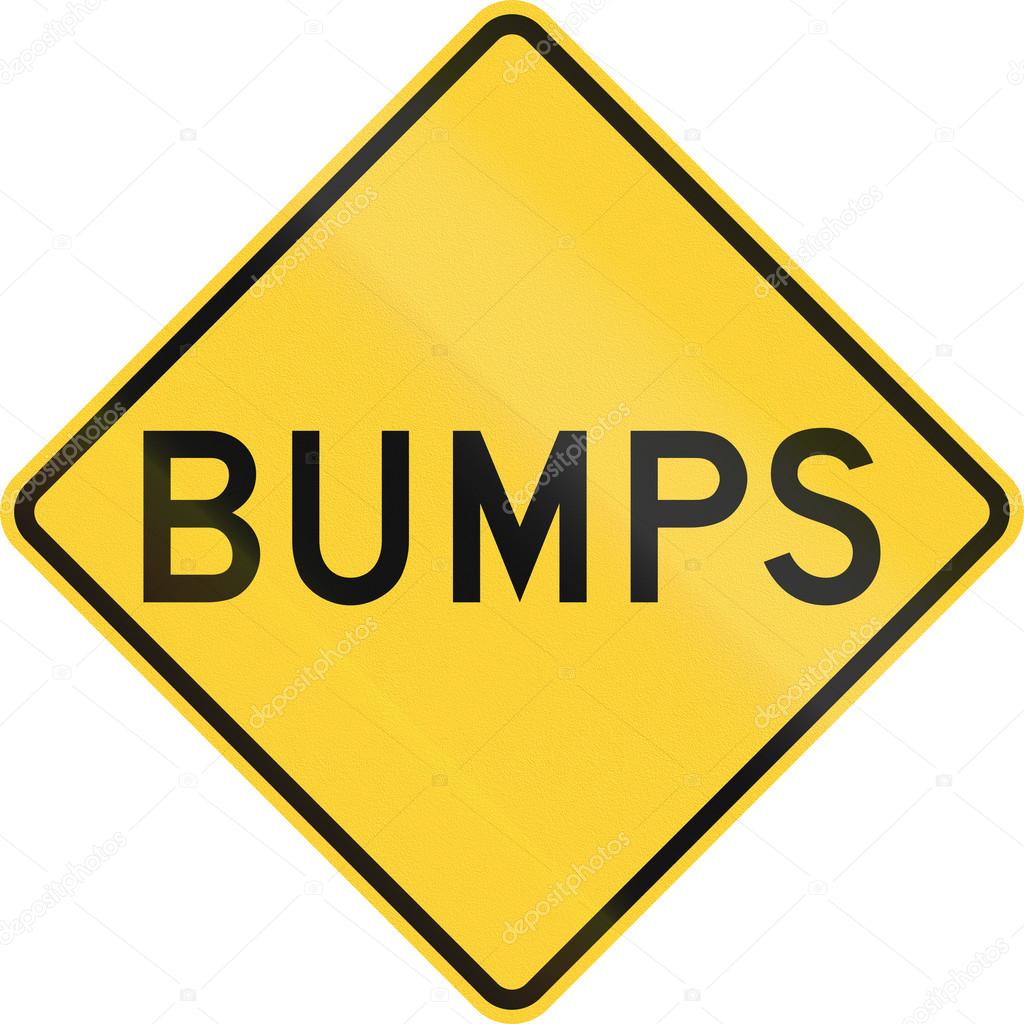 Bumps Warning Sign Stock Photo by ©jojoo64 106365290