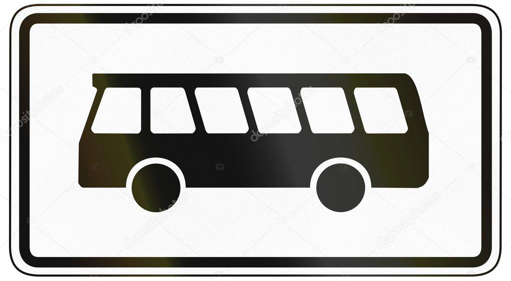 German traffic sign additional panel to specify the meaning of o ...