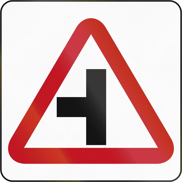 T Intersection Sign