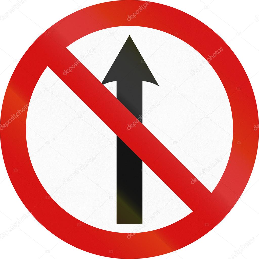 No Straight Through in Ireland — Stock Photo © jojoo64 #110659016