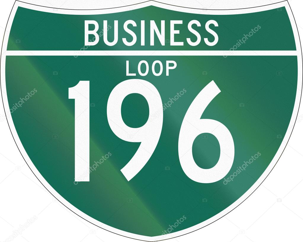 Interstate business loop shield used in the US — Stock Photo © jojoo64 ...