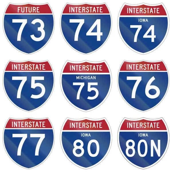 Interstate highway system Stock Photos, Royalty Free Interstate highway ...