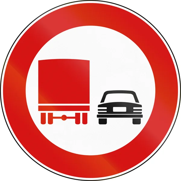 Road sign used in Italy - bus not allowed. — Stock Photo © jojoo64 ...