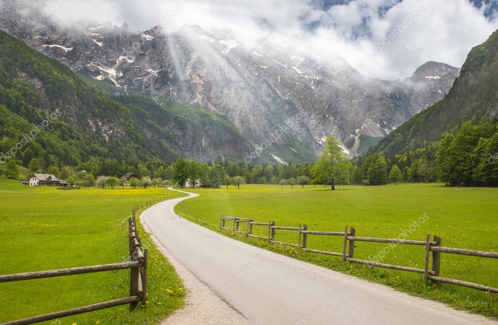 Logarska dolina/ Logar valley, Slovenia — Stock Photo © MaticStojs ...