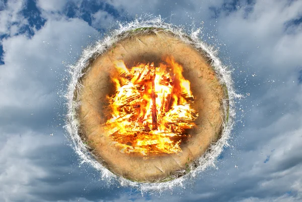 Four elements, composition - Stock Image - Everypixel