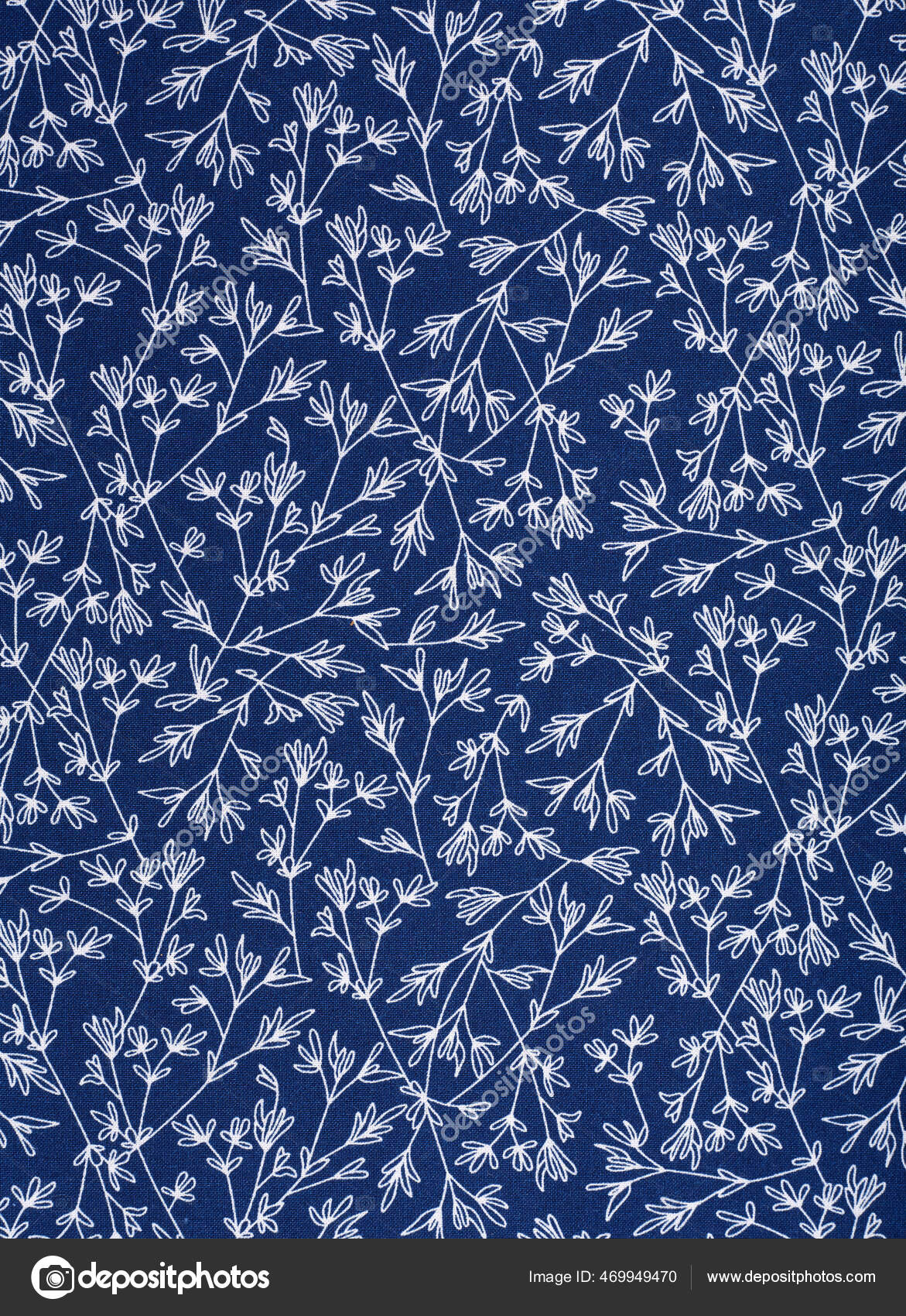 Floral Print Fabric Detail Texture Beautiful Fabric Pattern — Stock ...