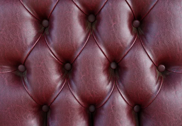 Pattern of old dark cherry leather upholstery texture - Stock Image ...