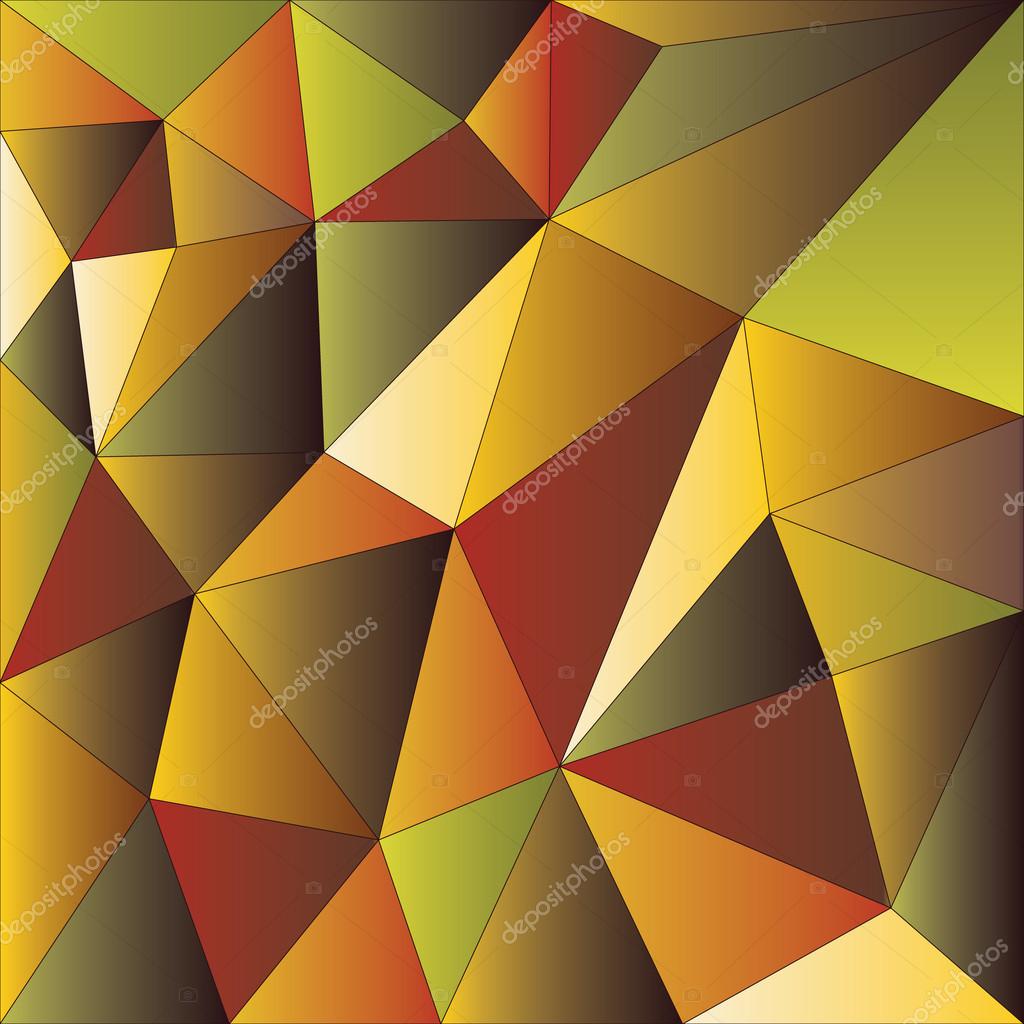 Polygonal pattern of triangles — Stock Vector © inyanci.gmail.com ...