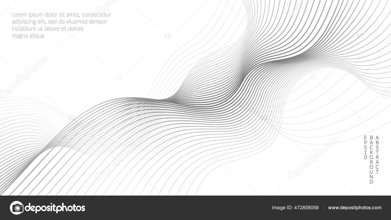 A template for your design with waves. Stock Vector by ©inyanci.gmail ...