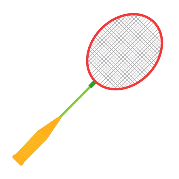 Vector Badminton racket illustration. Badminton racket isolated on ...